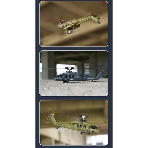 UH-60 RC Helicopter Model with Barometric Altitude Hold, Optical Flow ...