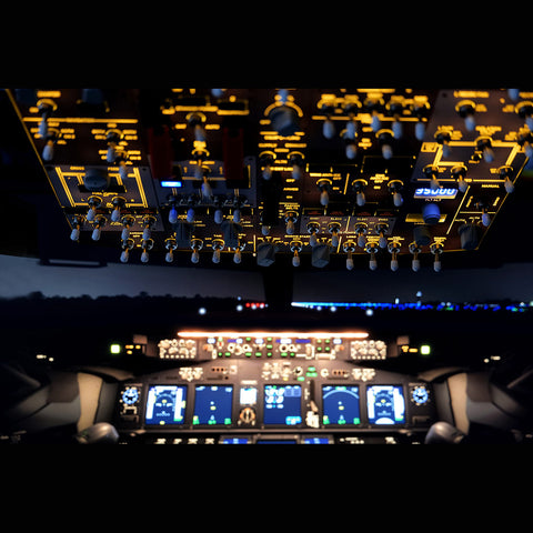 Rowsfire B107 B737 Mini Boeing OVHD OVERHEAD Panel (Pre-sale) – RTRhobby